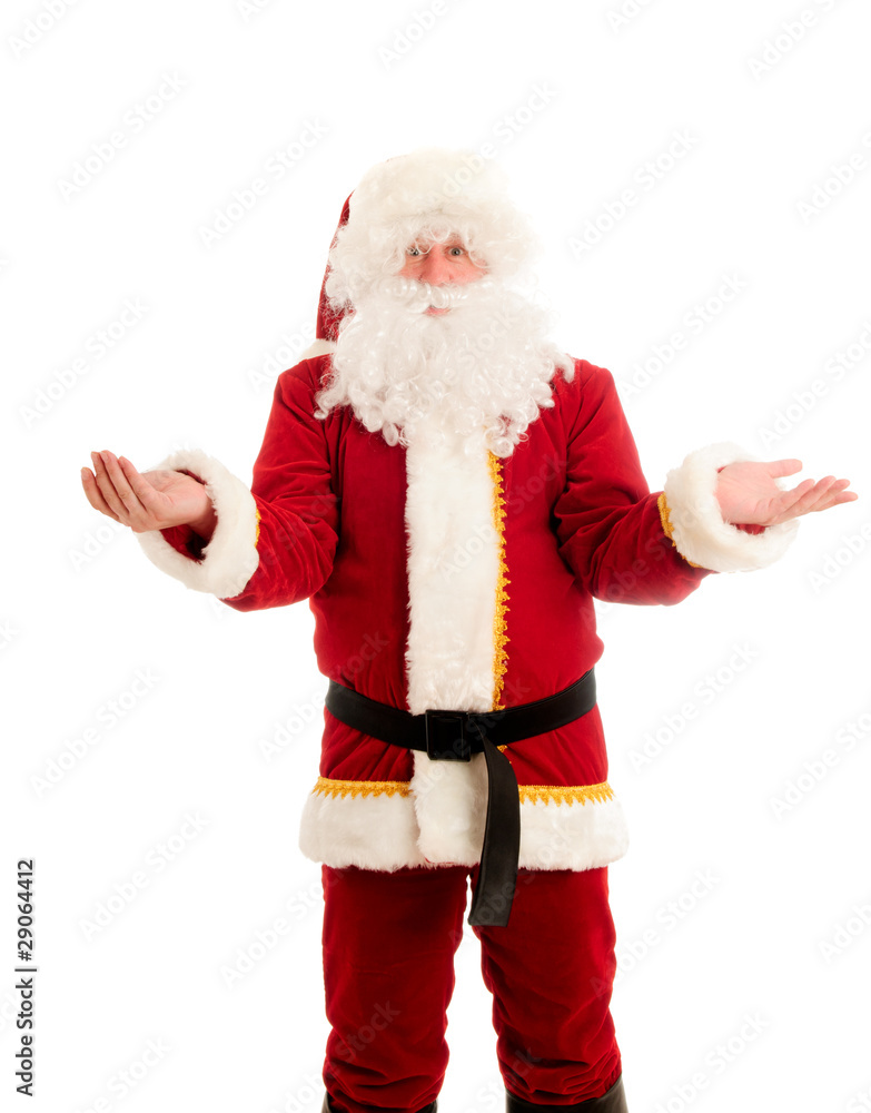 Confused Santa Stock Photo | Adobe Stock
