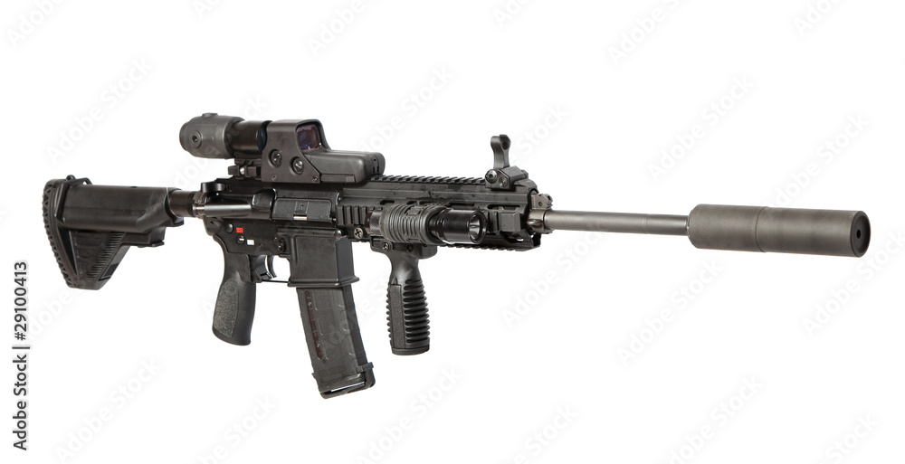 US Army M4 rifle Stock Photo | Adobe Stock