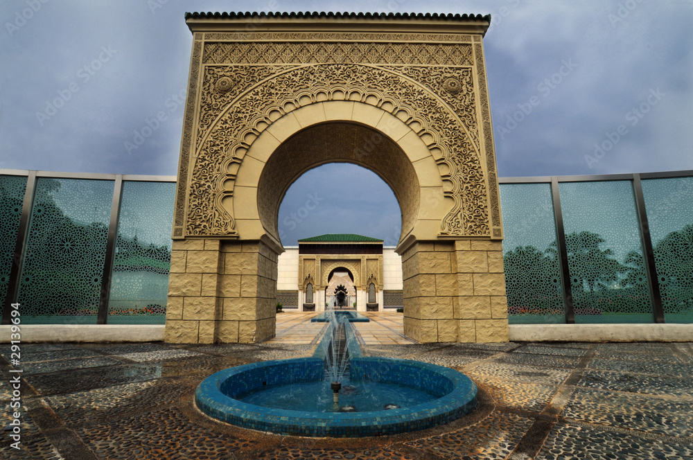ancient arabic architecture Stock Photo | Adobe Stock