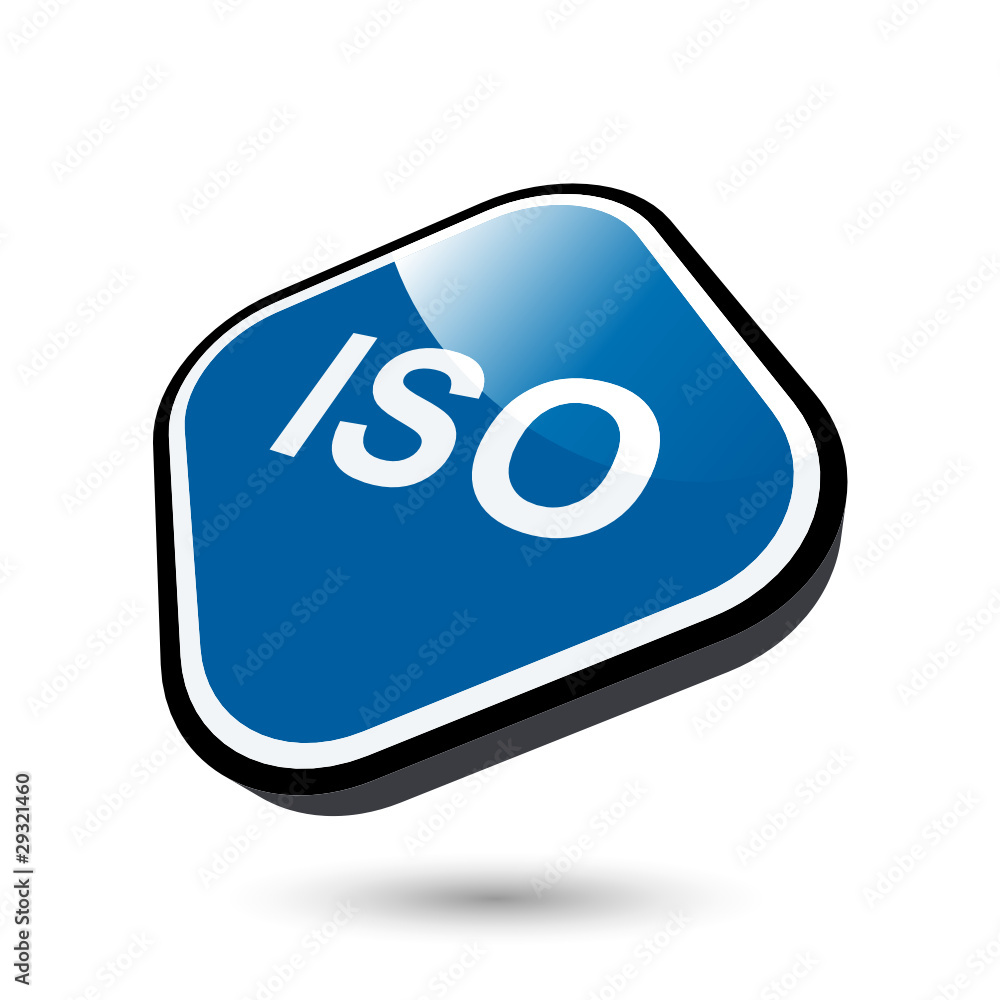 iso symbol zeichen icon norm Stock Vector | Adobe Stock