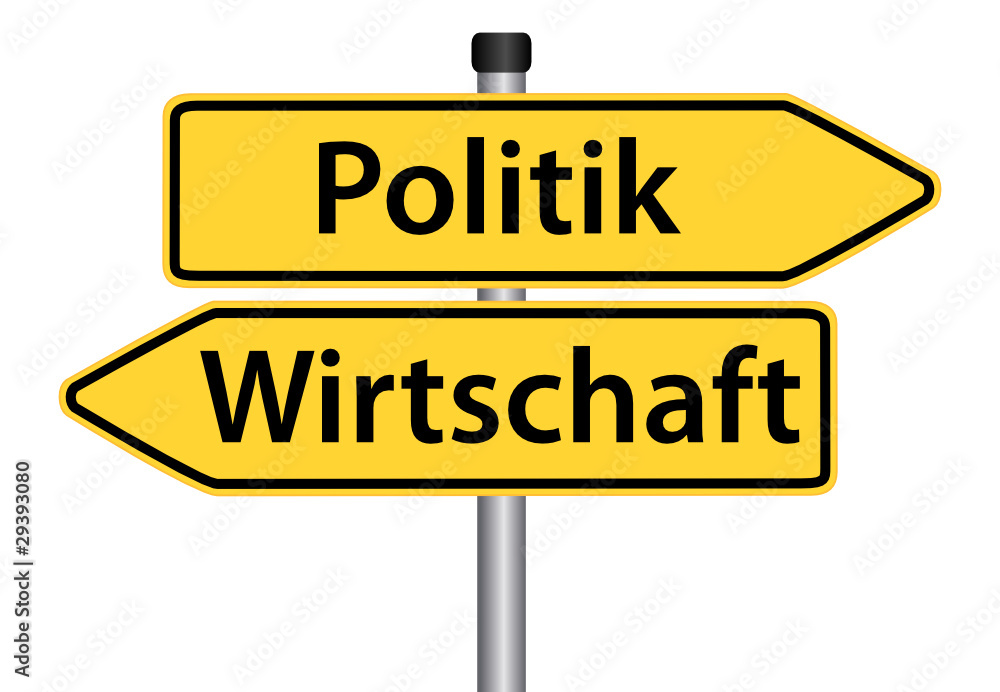 Politik oder Wirtschaft Stock-Vektorgrafik | Adobe Stock