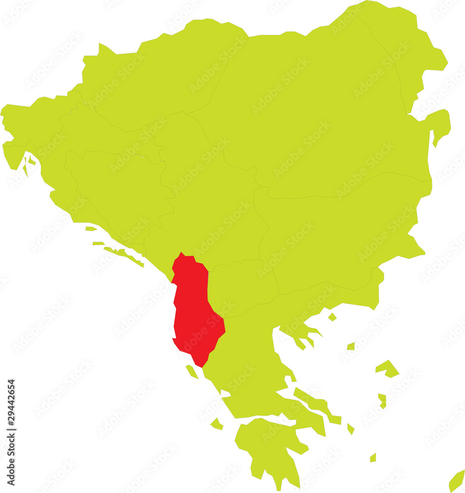 Balkan Peninsula Outline