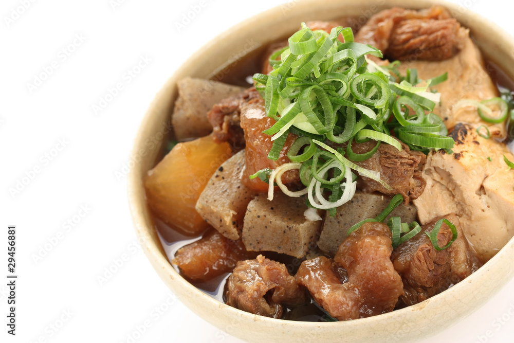 beef tendon stew , japanese food Stock Photo | Adobe Stock