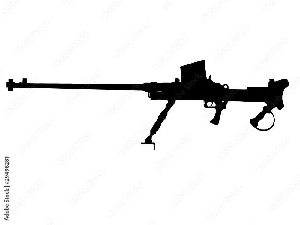 WW2 - Infantry Anti Tank Gun Stock Vector | Adobe Stock