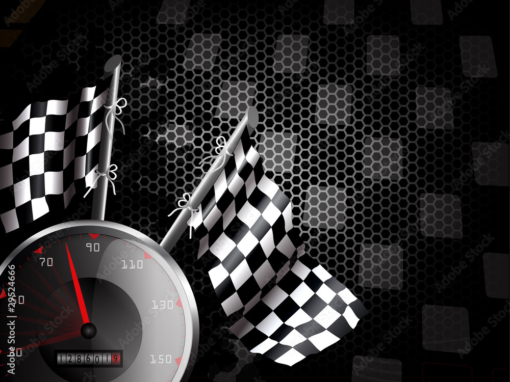 Speed racing background Stock-Vektorgrafik | Adobe Stock
