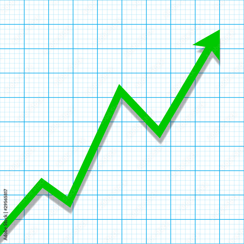 Graph paper with profit loss chart Stock Vector | Adobe Stock Graph paper with profit loss chart Stock Vector | Adobe Stock