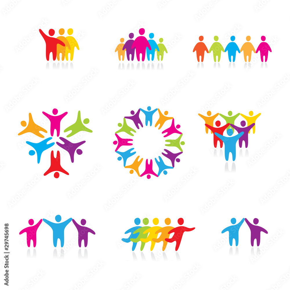 successful-team Stock Vector | Adobe Stock