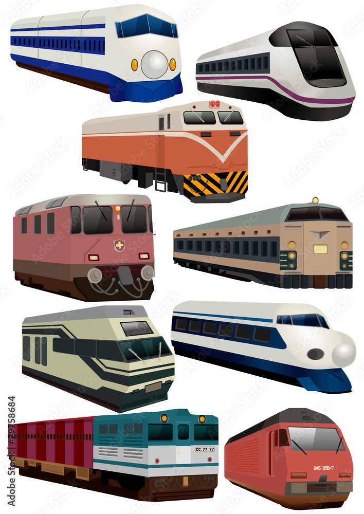 cartoon train icon Stock Vector | Adobe Stock
