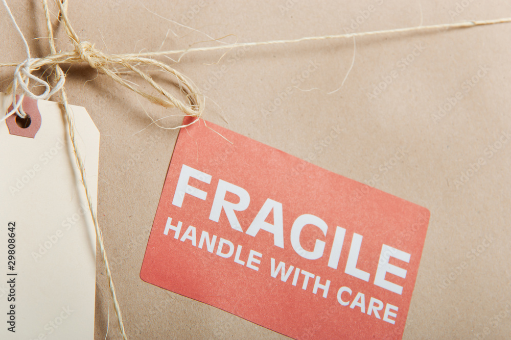 Fragile Package Stock Photo | Adobe Stock