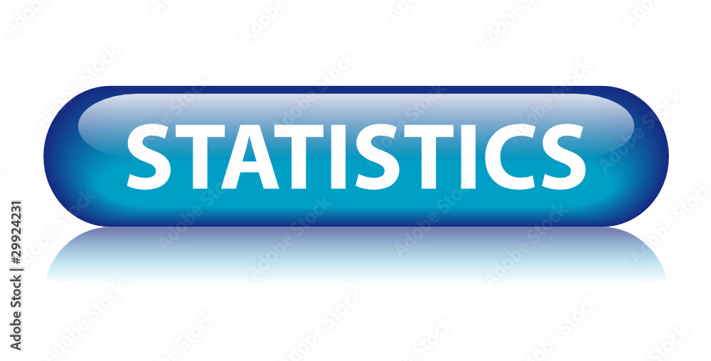 STATISTICS Web Button (diagram chart graph analysis mathematics) Stock ...