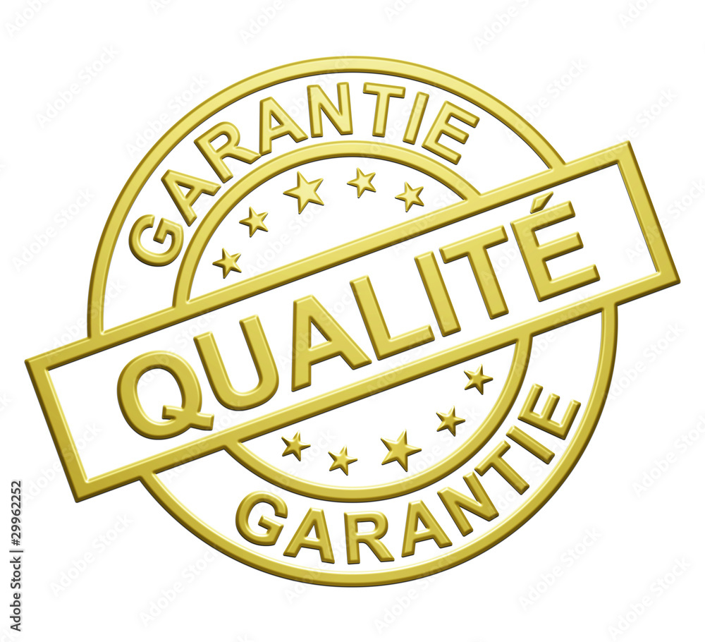 Qualité Garantie Stock-Illustration | Adobe Stock