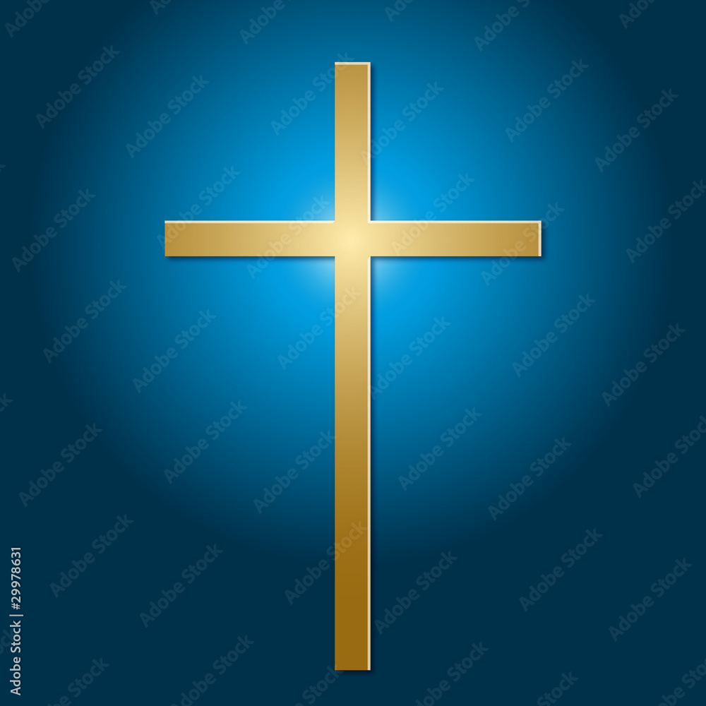 Vecteur Stock logo, croix catholique | Adobe Stock