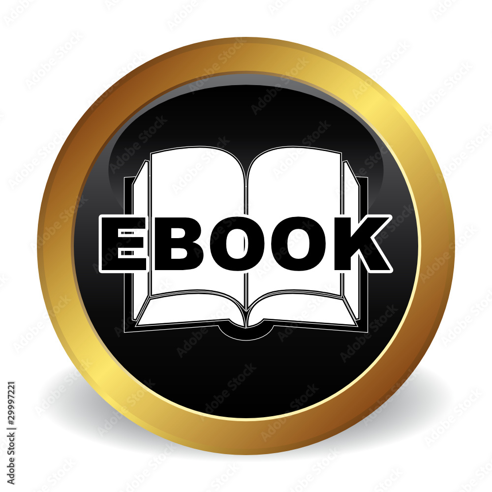 EBOOK ICON Stock Vector | Adobe Stock