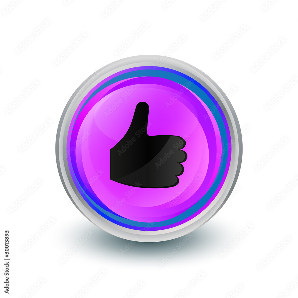 Vetor de Daumen Icon do Stock | Adobe Stock