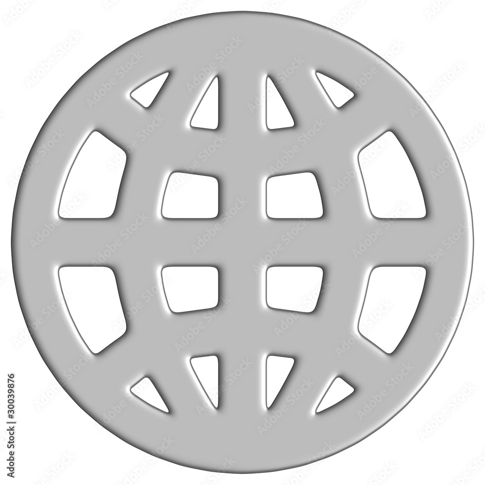 Earth symbol Stock Illustration | Adobe Stock