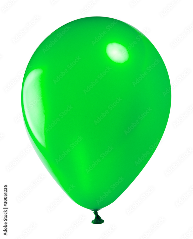 green balloon Stock Photo | Adobe Stock