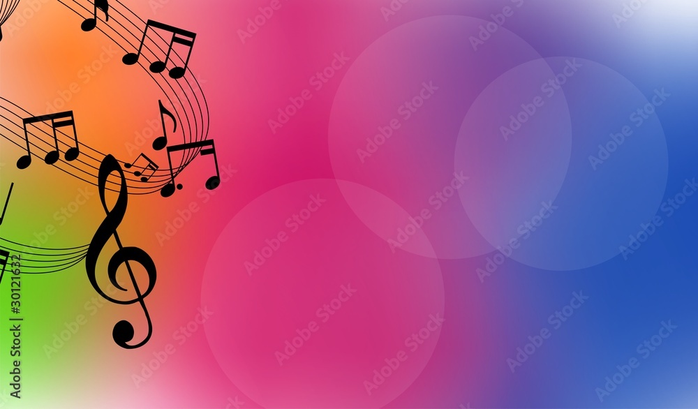 FONDO MUSICAL Stock Illustration | Adobe Stock