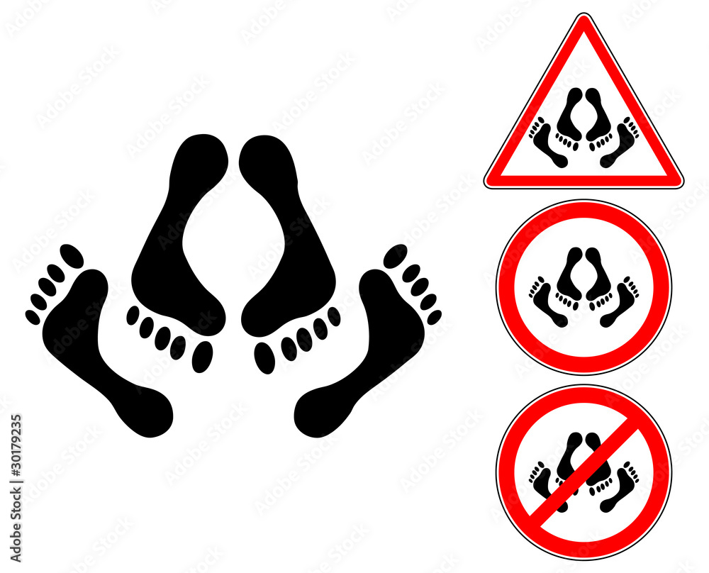 Sex Pictogram Warning And Prohibition Signs Stock Vektorgrafik Adobe