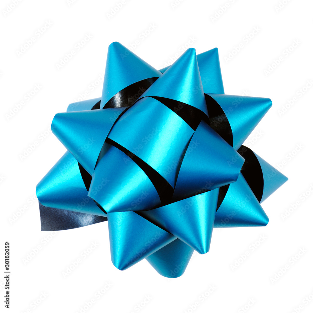 Foto Stock fiocco blu | Adobe Stock