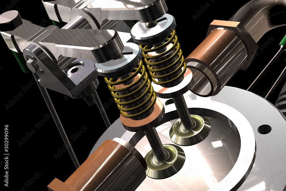 Poster Radial aircraft engine render picture – Wall Art | UkPosters