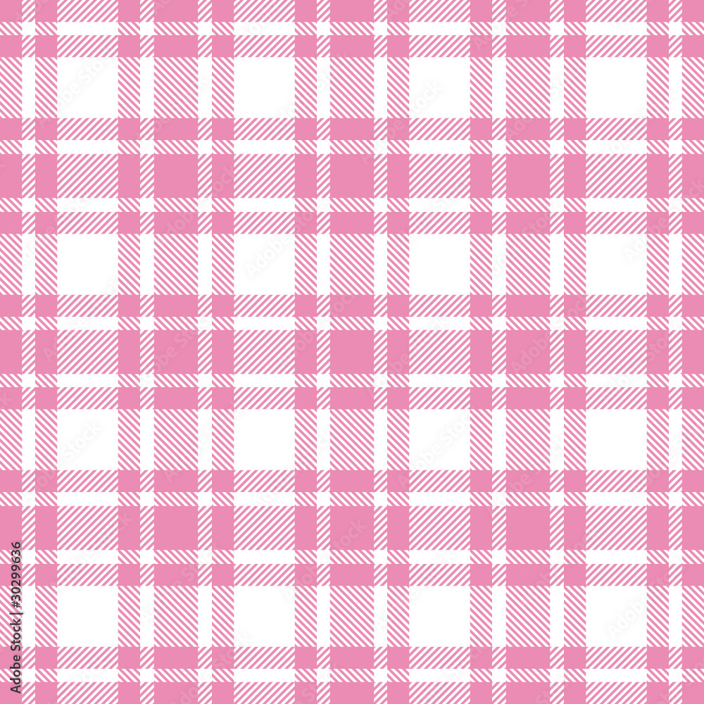 Seamless Pattern Check Pink Stock-Vektorgrafik | Adobe Stock