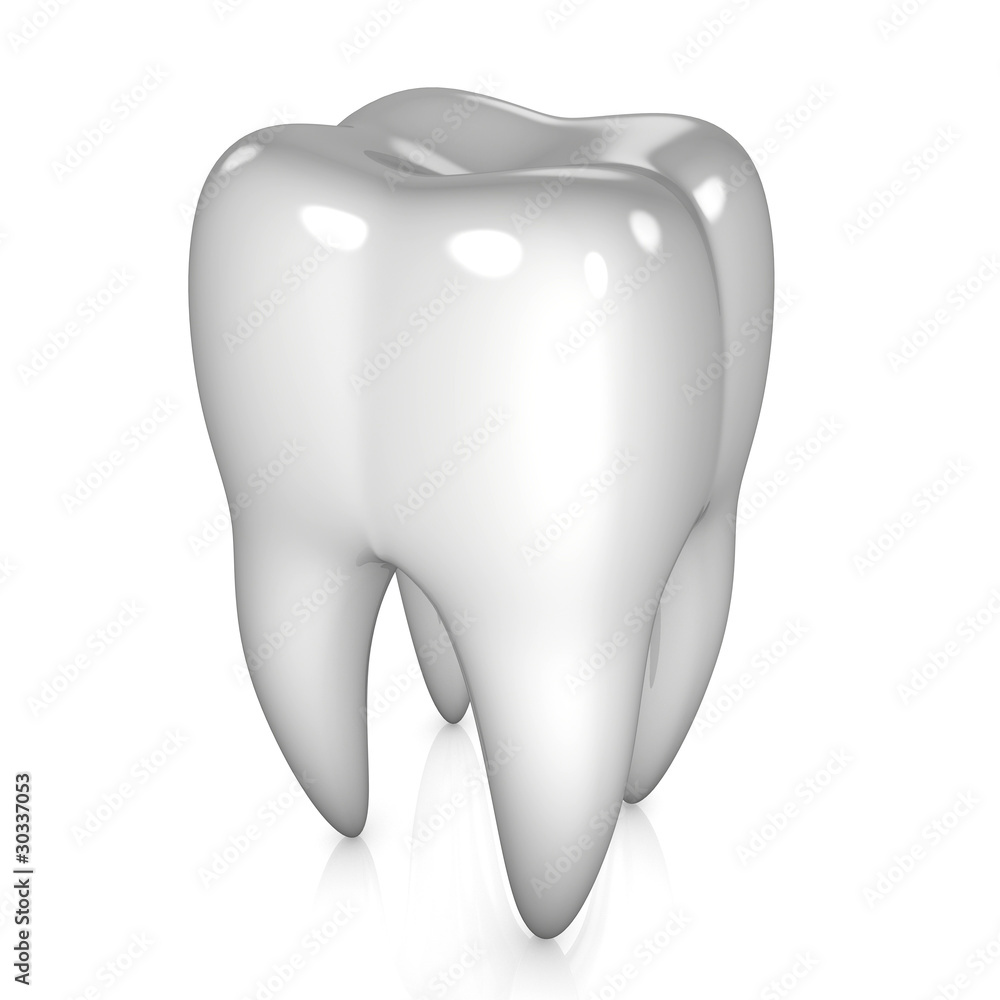 Zahn_3d Stock-Illustration | Adobe Stock