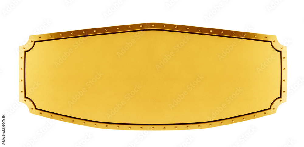 Gold banner Stock Illustration | Adobe Stock