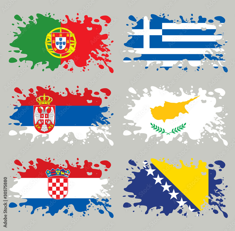 Southern Europe Flag