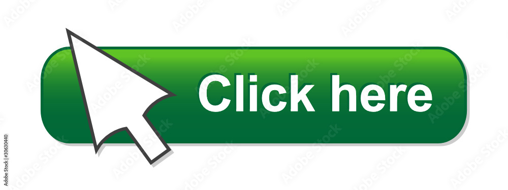 CLICK HERE Web Button (internet connect mouse cursor go green) Stock ...