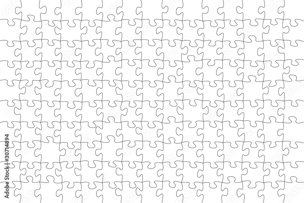 Puzzle-Layout Stock Vector | Adobe Stock