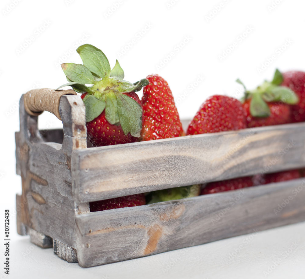 la barquette de fraise Stock Photo | Adobe Stock