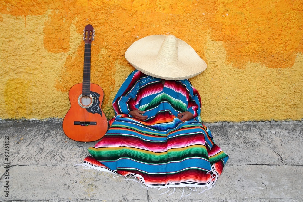 Mexican man Taking a Siesta Stock Photo | Adobe Stock
