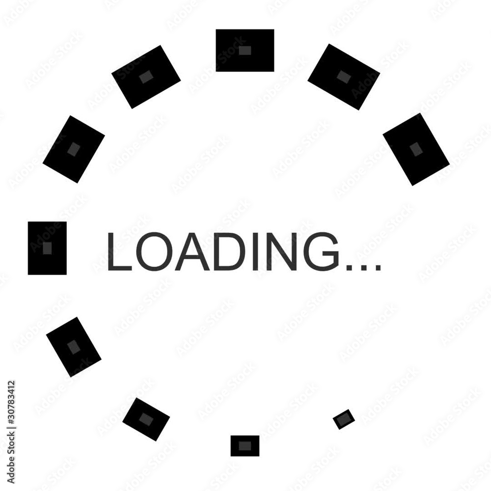 Loading Icon Animation Stock Video | Adobe Stock