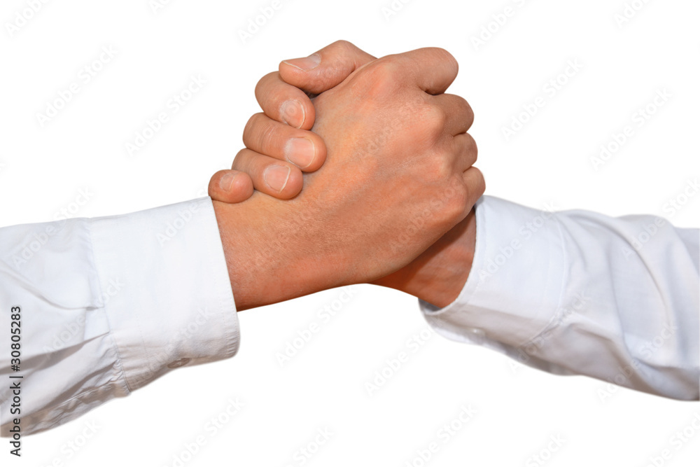 Gestenserie Begrüssung Stock-Foto | Adobe Stock