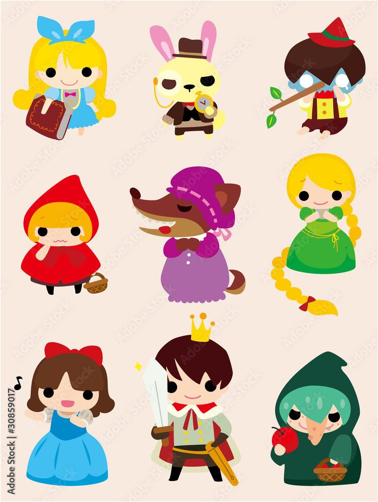 cartoon story people icon Stock Vector | Adobe Stock