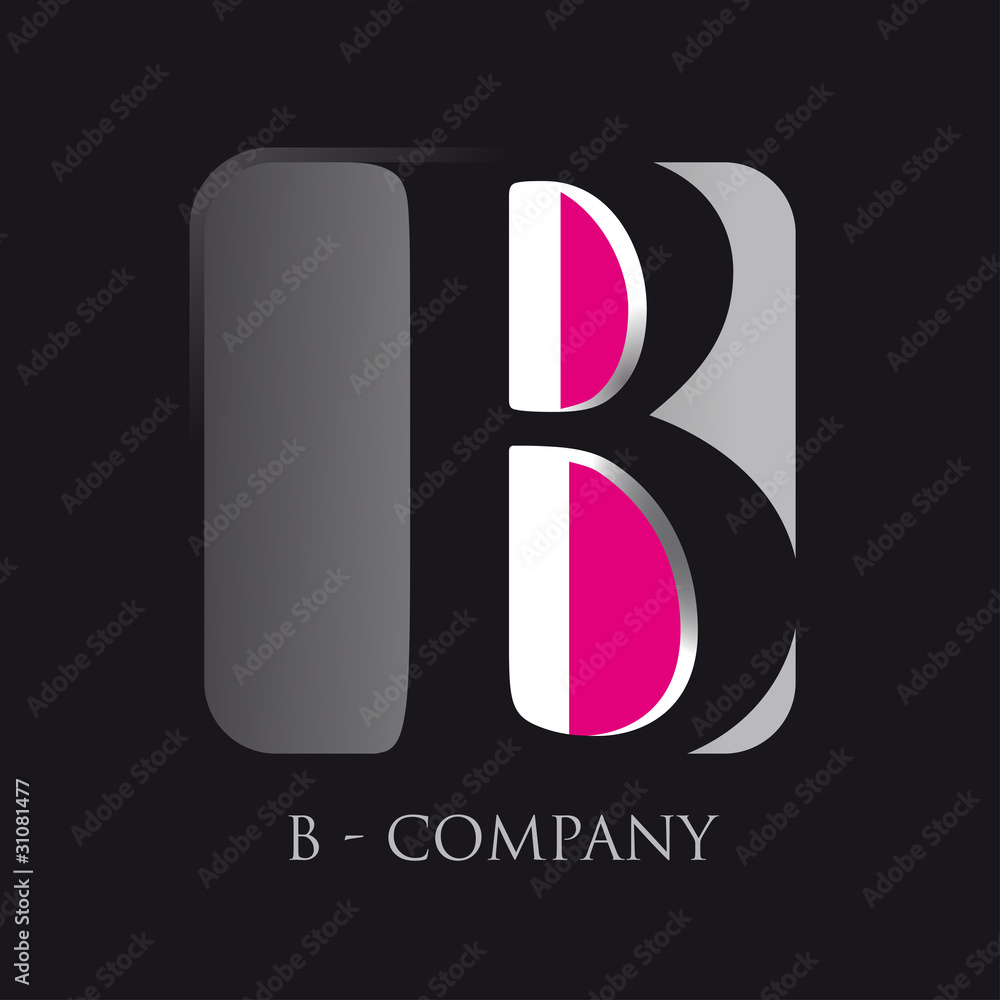 icono letra b Stock Vector | Adobe Stock