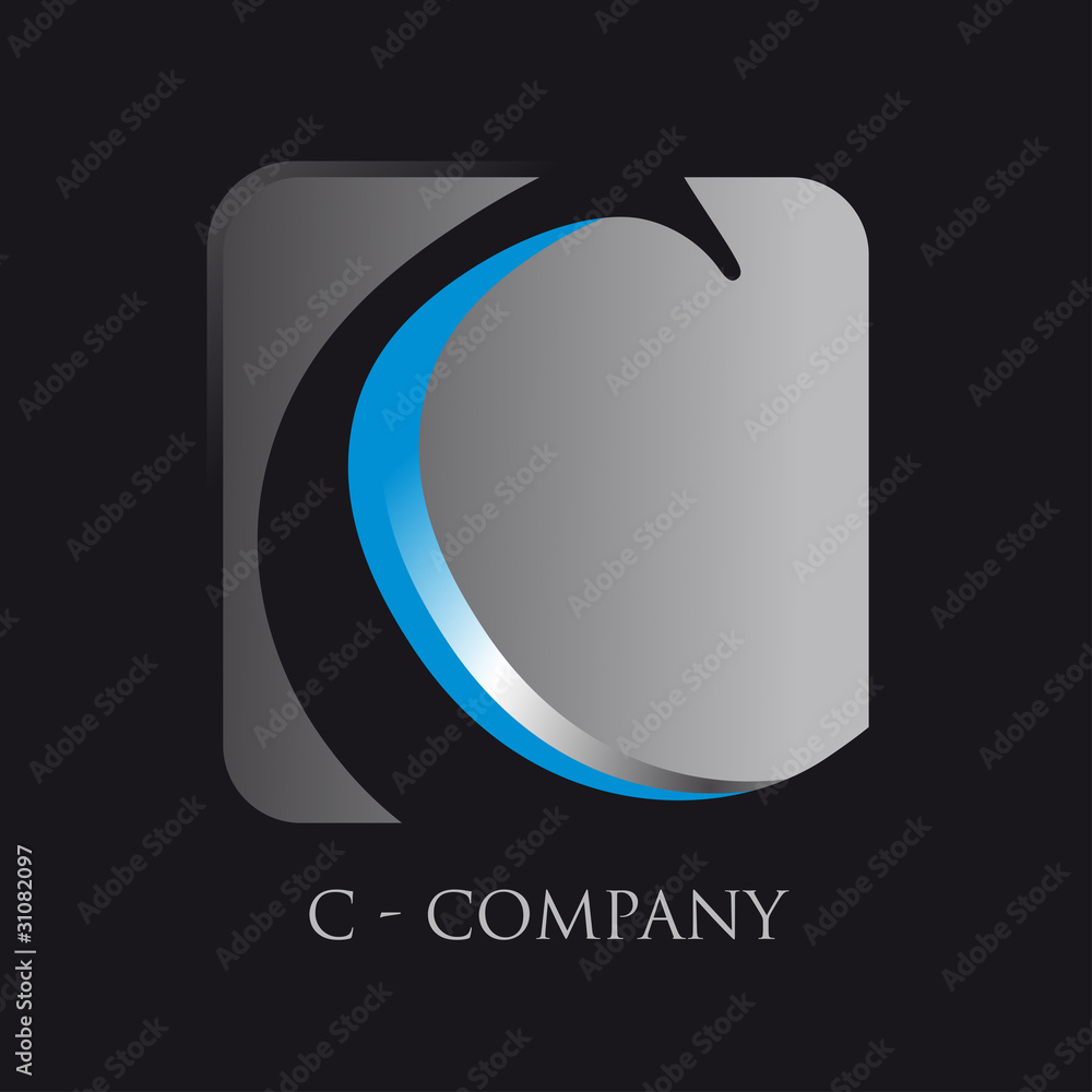 icono letra c Stock Vector | Adobe Stock