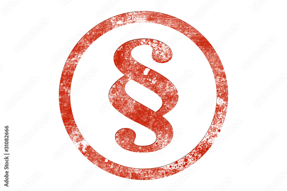 paragraf stempel Stock-Illustration | Adobe Stock