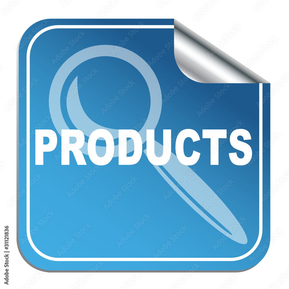 PRODUCTS ICON Stock Vector | Adobe Stock