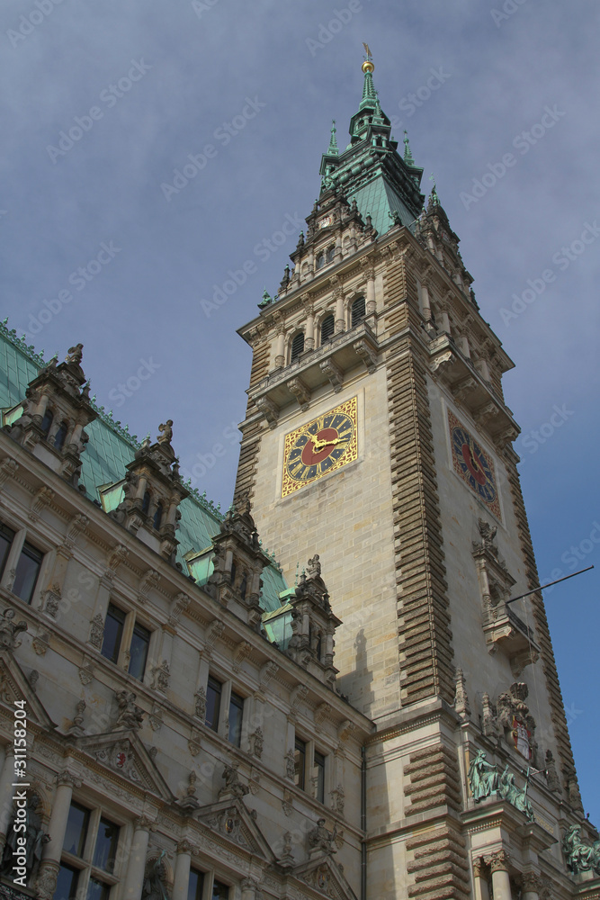 Hamburger Rathaus Stock Photo | Adobe Stock