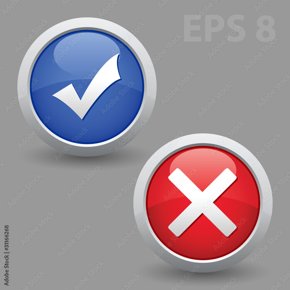 Check mark. Vector EPS version 8. Stock Vector | Adobe Stock