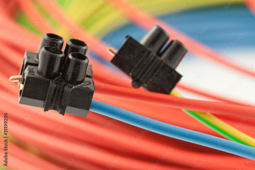 dominos de raccordement électrique Photos | Adobe Stock