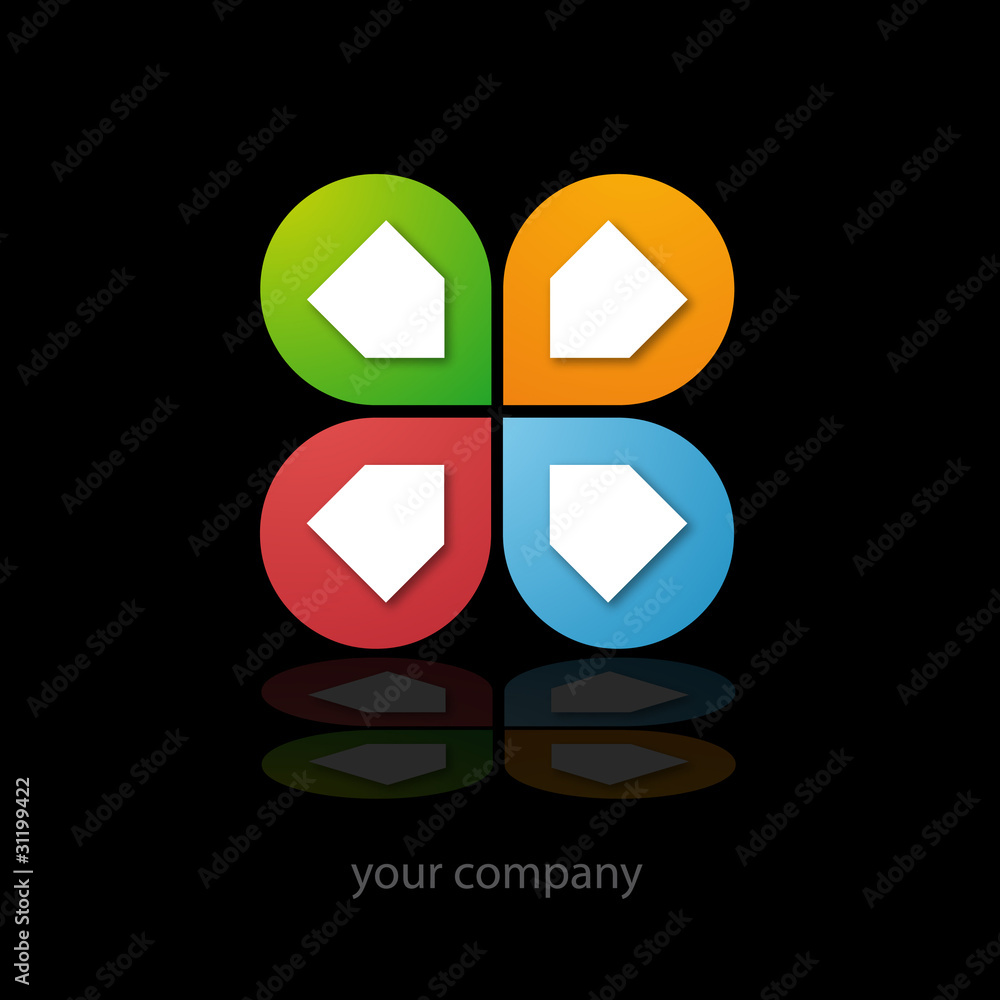 logo entreprise, logement durable, habitat Stock Vector | Adobe Stock