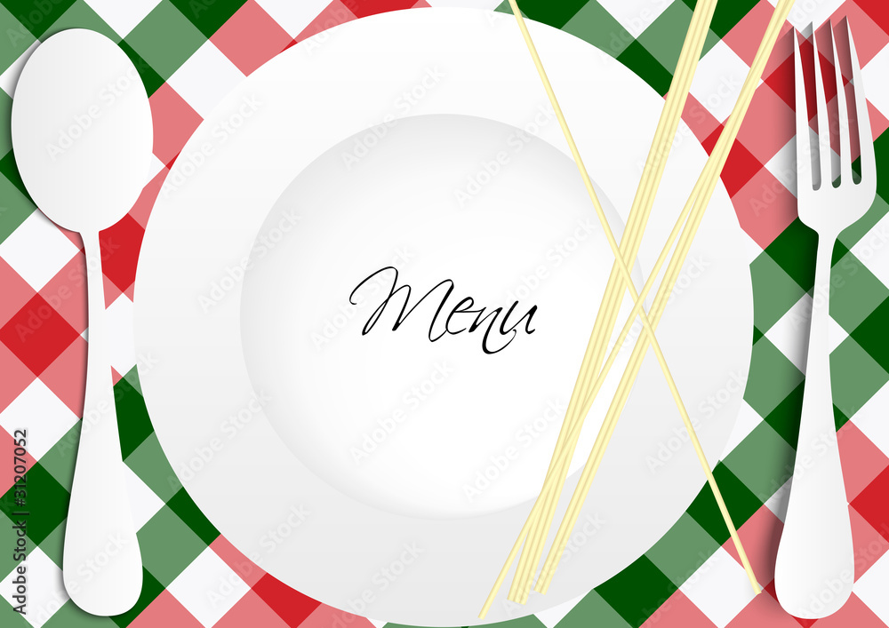 Menu Card Design Stock Vector | Adobe Stock