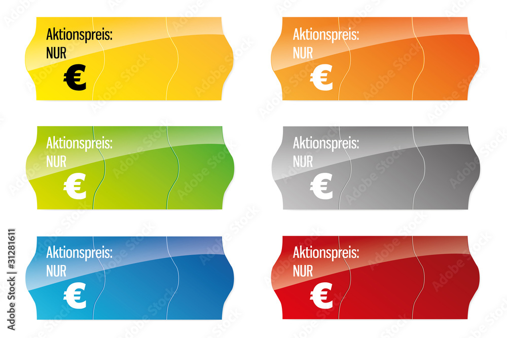 Preisschilder Preisschild Preis schild set Aktionspreis Nur Stock ...