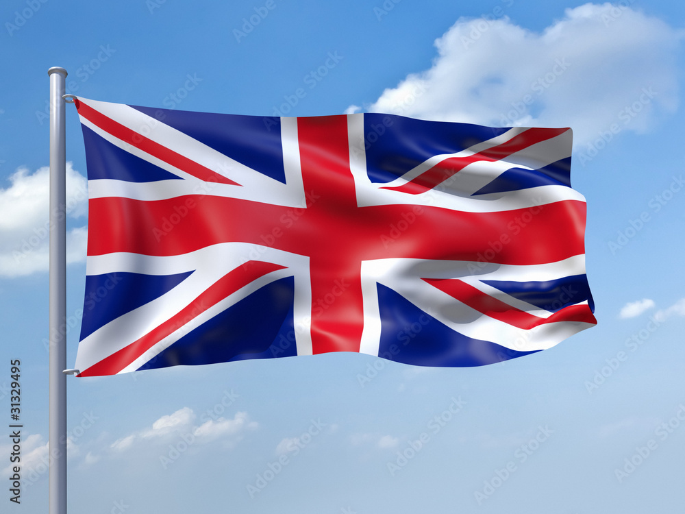 uk flag Stock Illustration | Adobe Stock