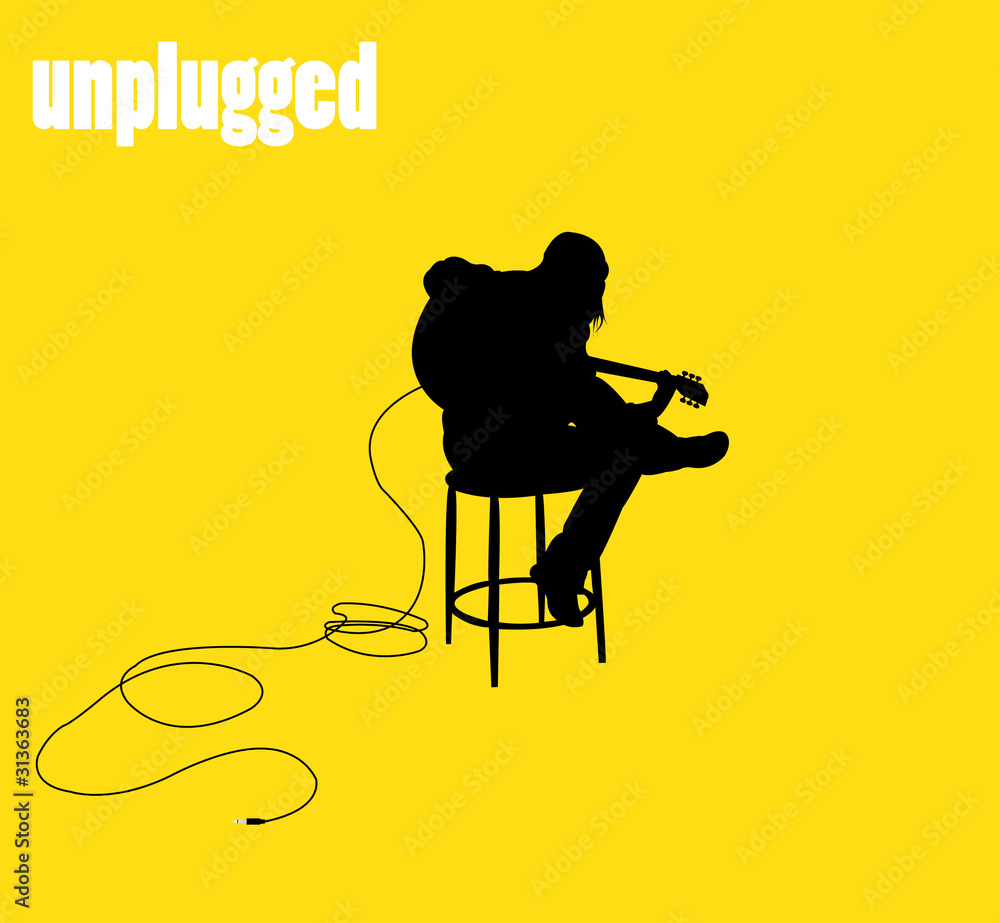 unplugged Stock Vector | Adobe Stock