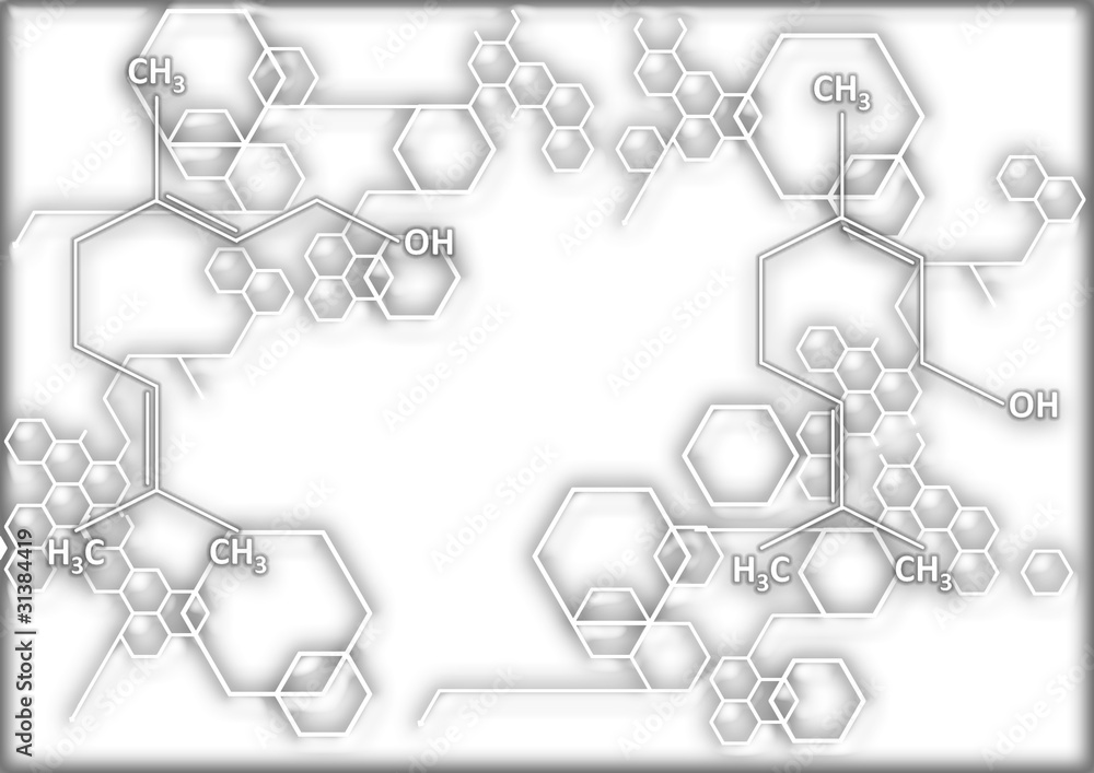 The chemical structural formula of spirit containing in esse Stock ...