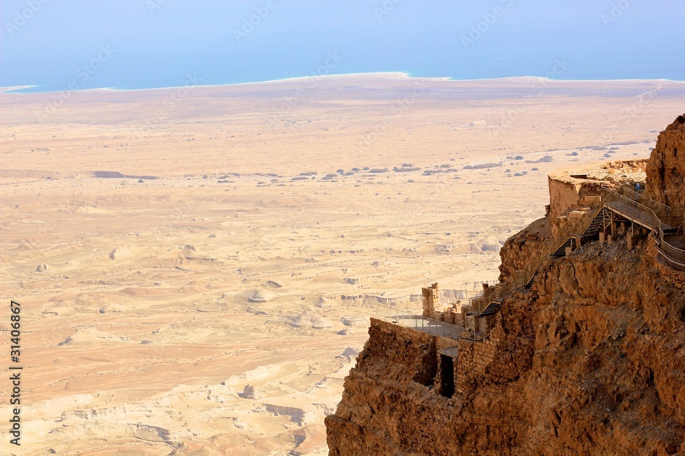 Masada in ISRAEL/UNESCO World Heritage Stock Photo | Adobe Stock