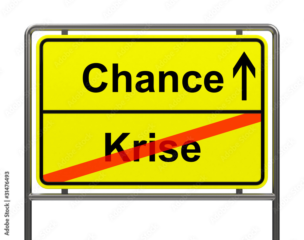 Chance-Krise Stock-Illustration | Adobe Stock